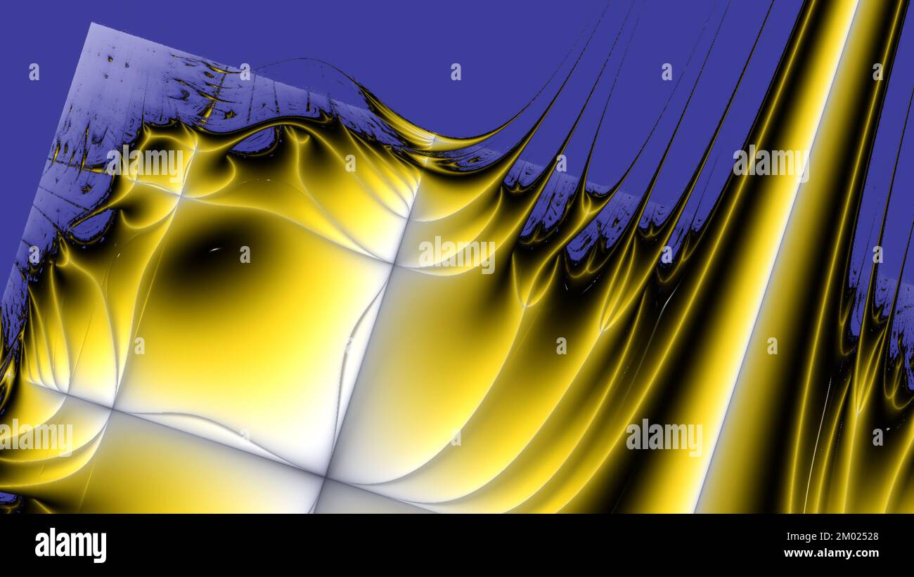 Abstract Computer generated Fractal design. A fractal is a never-ending ...