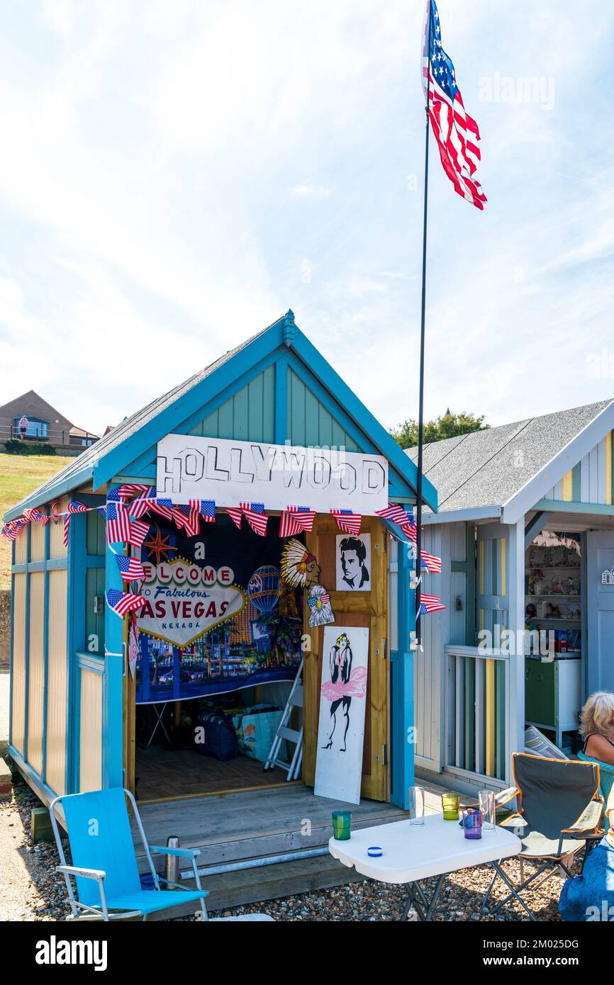 English traditional beach hut in Las Vegas and Hollywood themes with ...