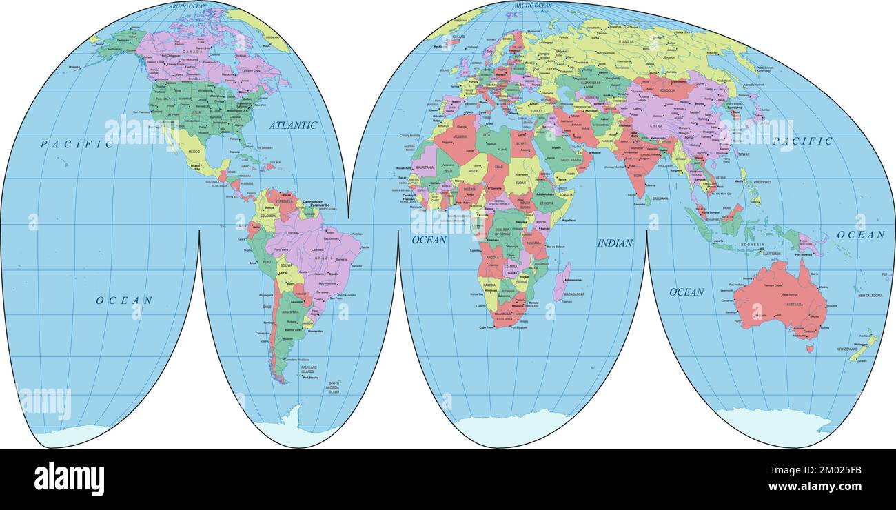 Greenwich Meridian Line Map
