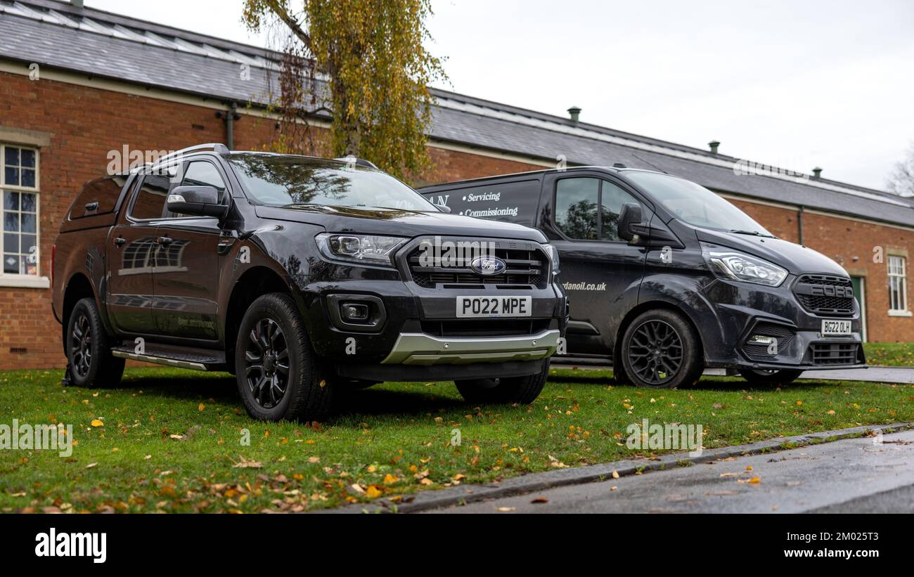 Ford Ranger Wildtrak 2.0 EcoBlue ‘PO22 MPE’ & Ford Transit Custom ‘BG22 ...