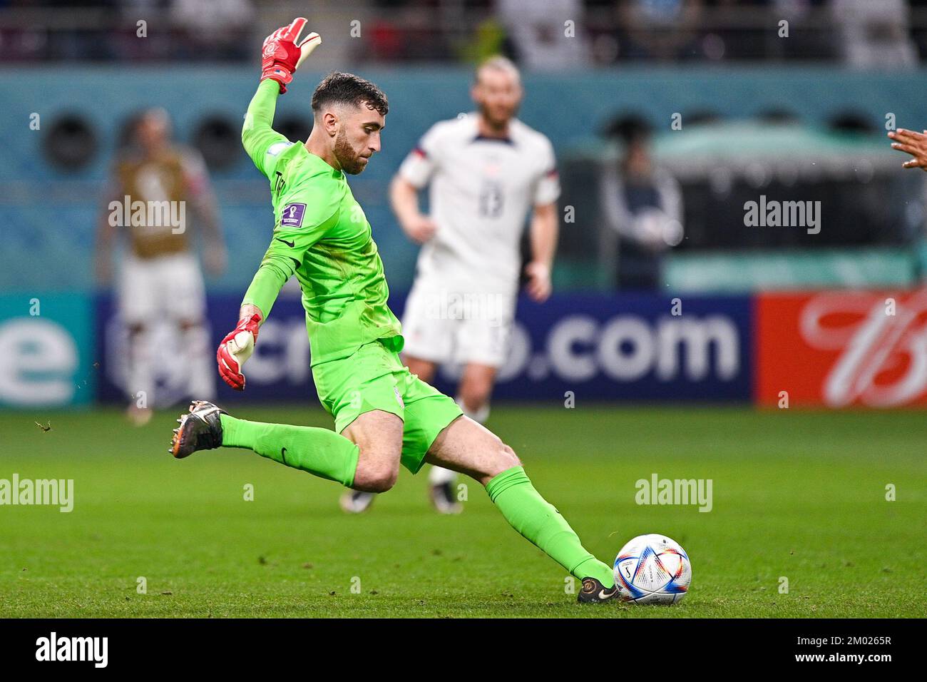 DOHA, QATAR - DECEMBER 3: Matt Turner of USA during the Round of 16 ...