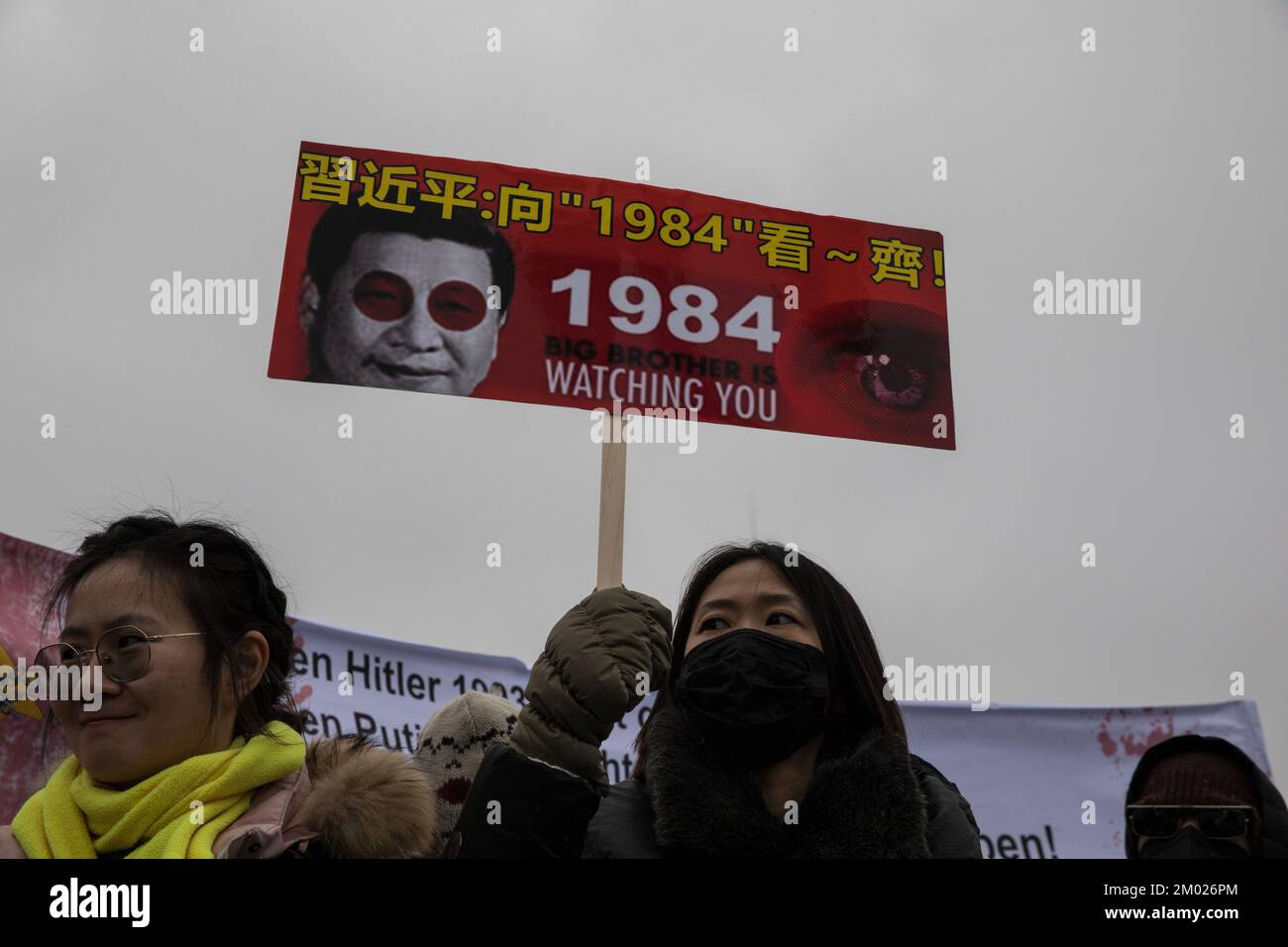 Berlin, Germany. 3rd Dec, 2022. Protesters gathered in Berlin on ...