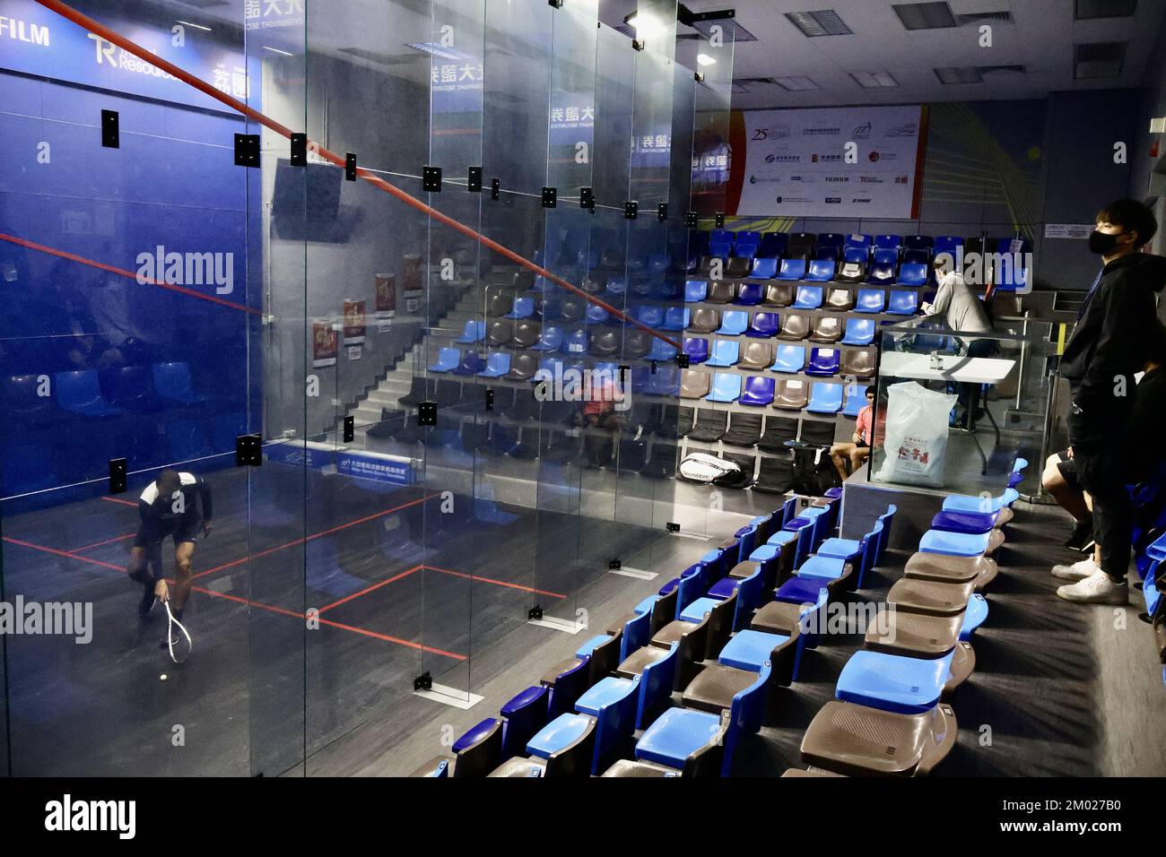 The center court for Hong Kong Squash Open will have approximately 240 ...