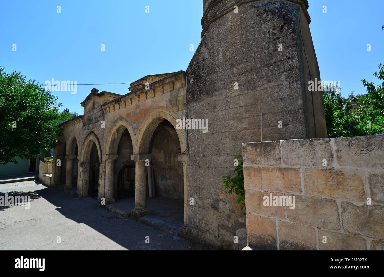 Historical Ibrahim Bey Mosque in Kozluk, Turkey Stock Photo - Alamy