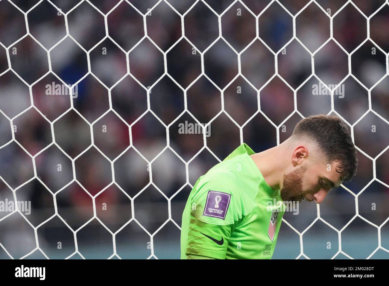 Doha, Qatar. 3rd Dec, 2022. Matt Turner, goalkeeper of the United ...