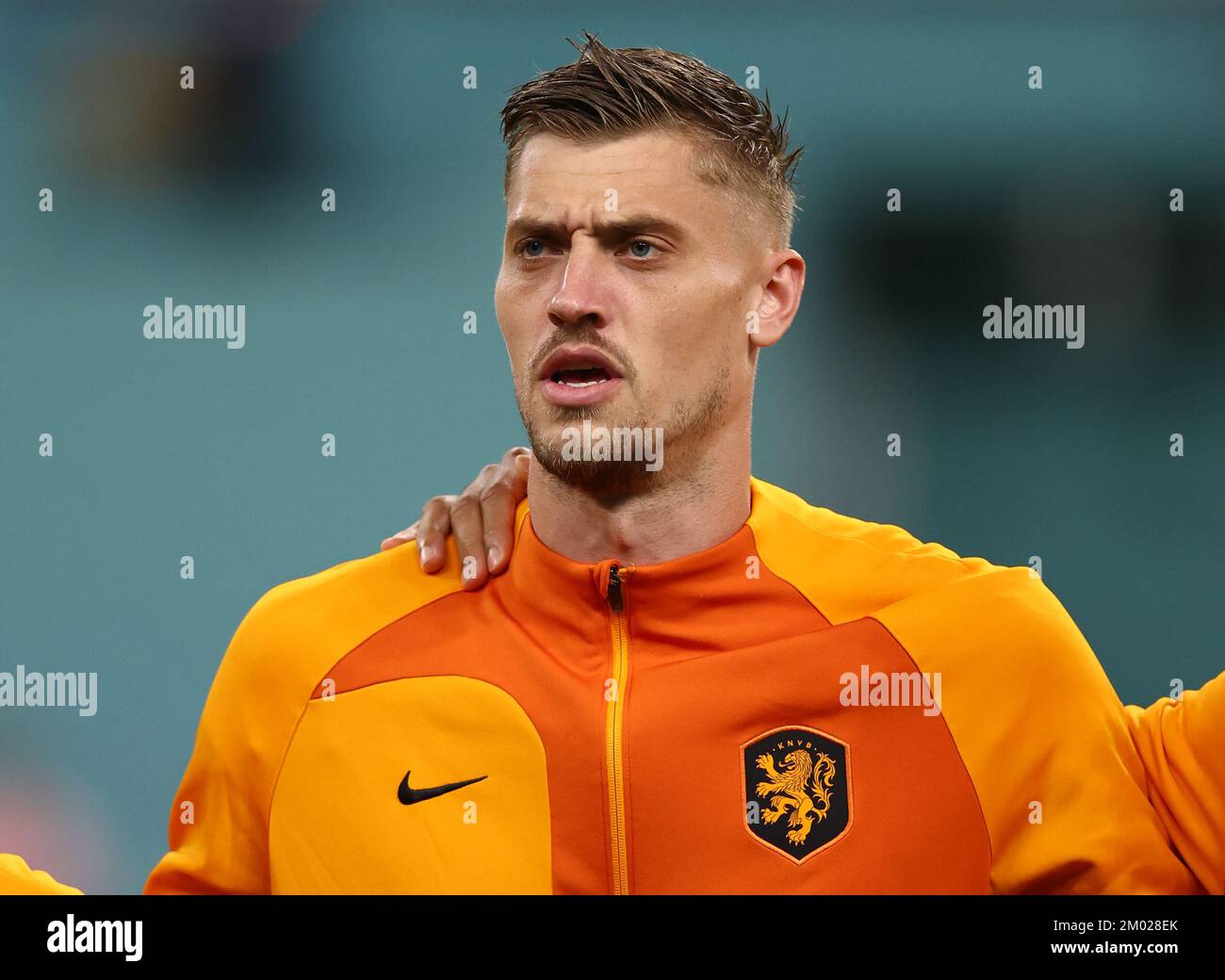 Doha, Qatar. 3rd Dec, 2022. Andries Noppert of Netherlands during the ...