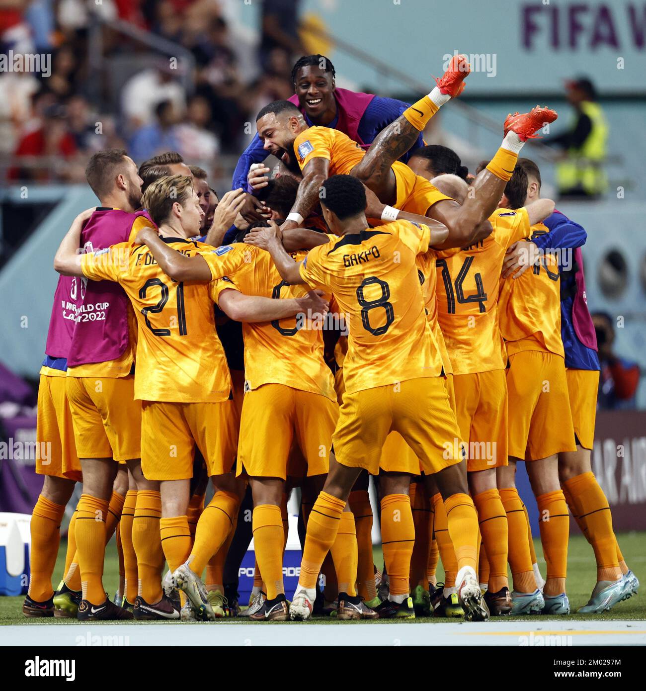 AL-Rayyan, Qatar.. 03rd Dec, 2022. AL-RAYYAN - Frenkie de Jong of ...