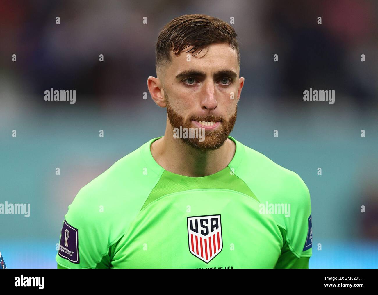 Doha, Qatar. 3rd Dec, 2022. Matt Turner of USA during the FIFA World ...