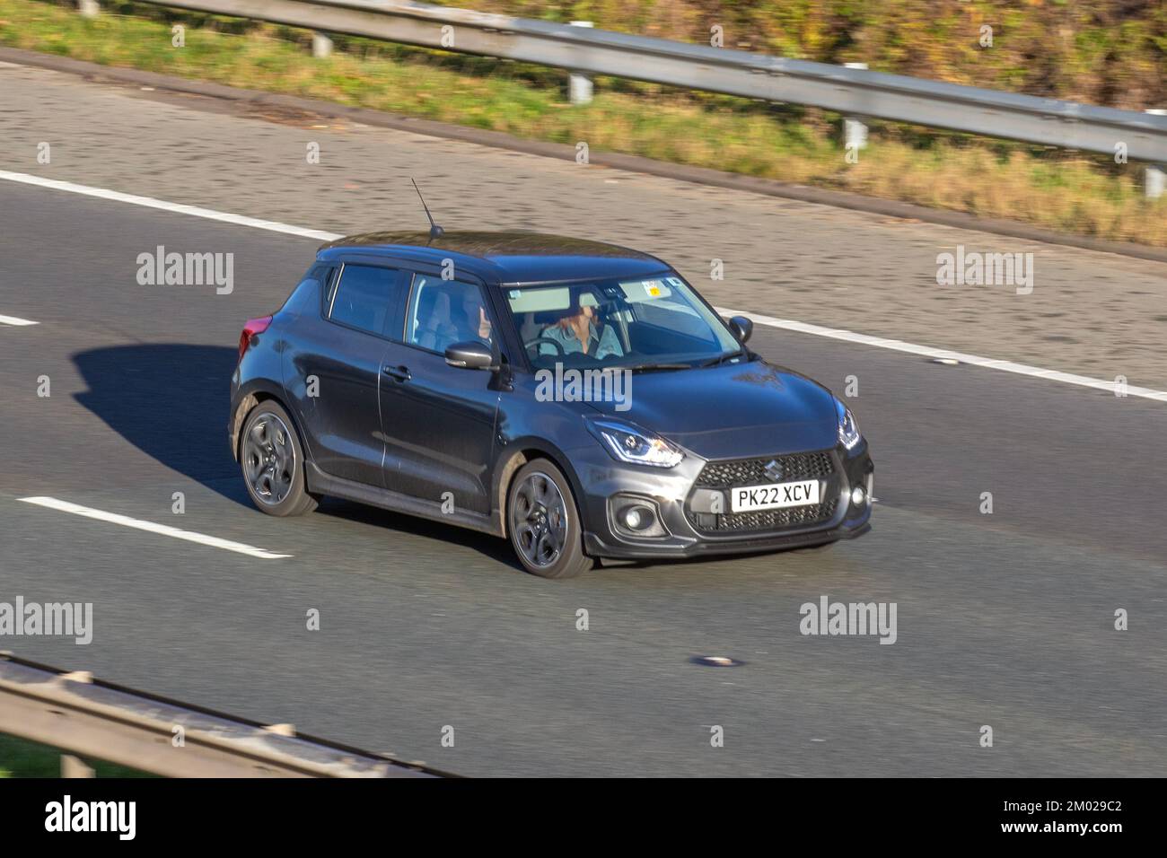 2022 Grey SUZUKI SWIFT SPORT BOOSTERJET MHEV Hybrid Electic; travelling ...