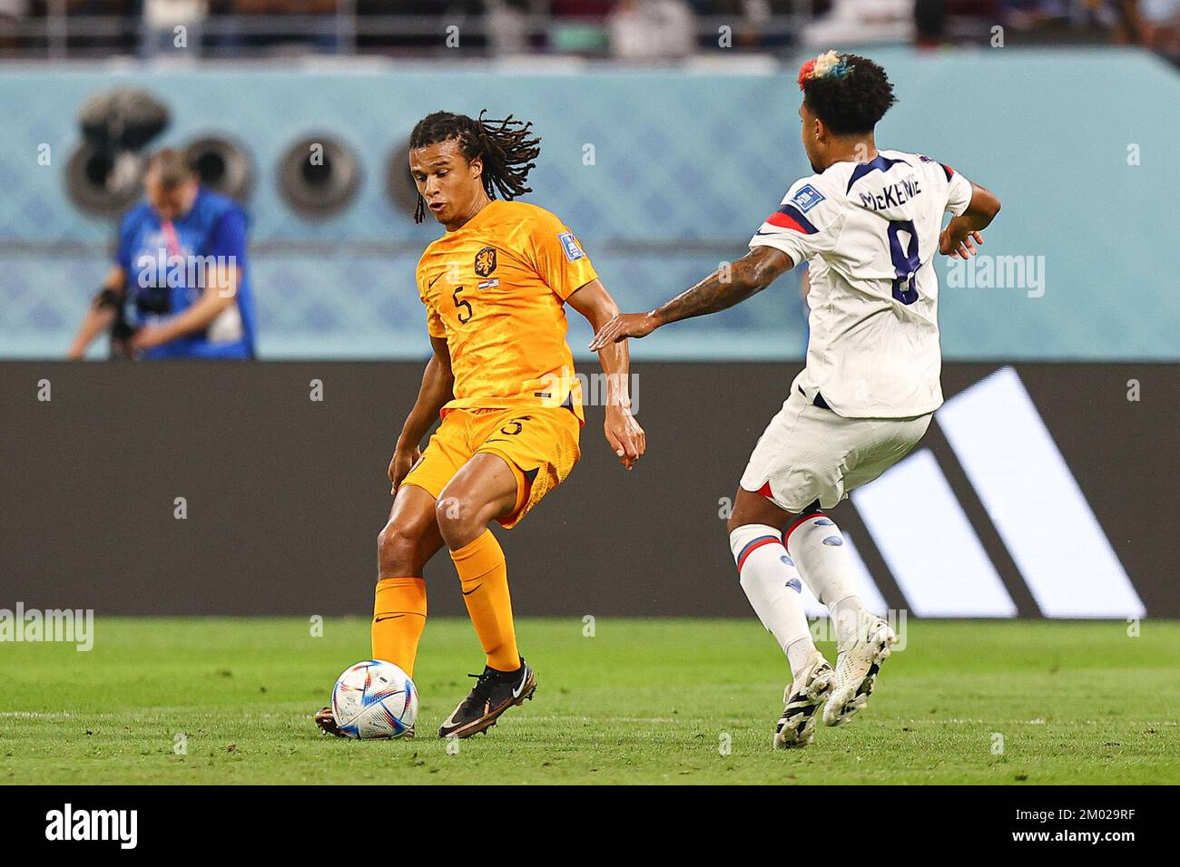 Nathan Ake during the FIFA World Cup Qatar 2022 Round of 16 match ...