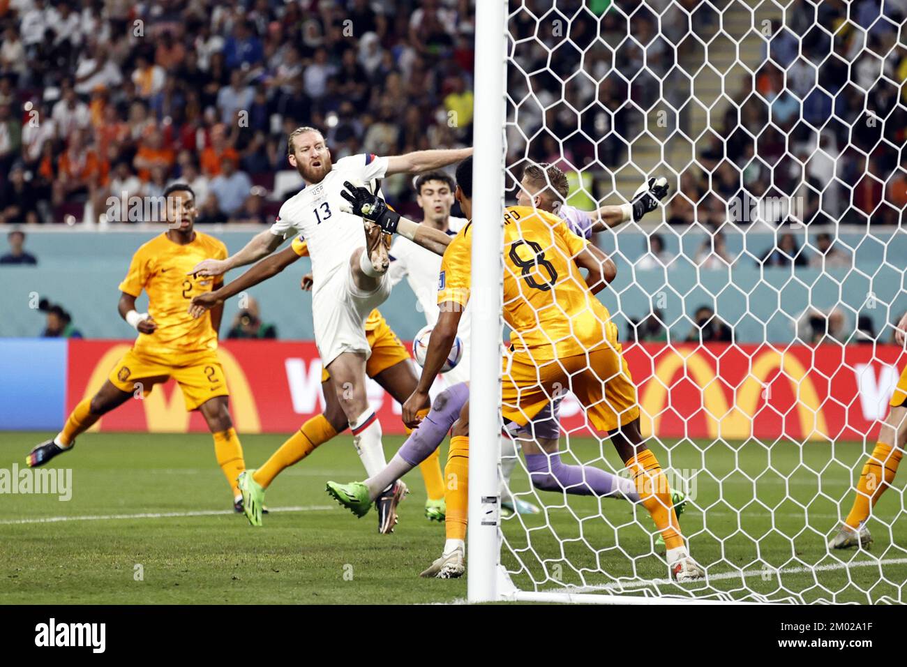 AL-Rayyan, Qatar.. 03rd Dec, 2022. AL-RAYYAN - (l-r) Tim Ream of United ...