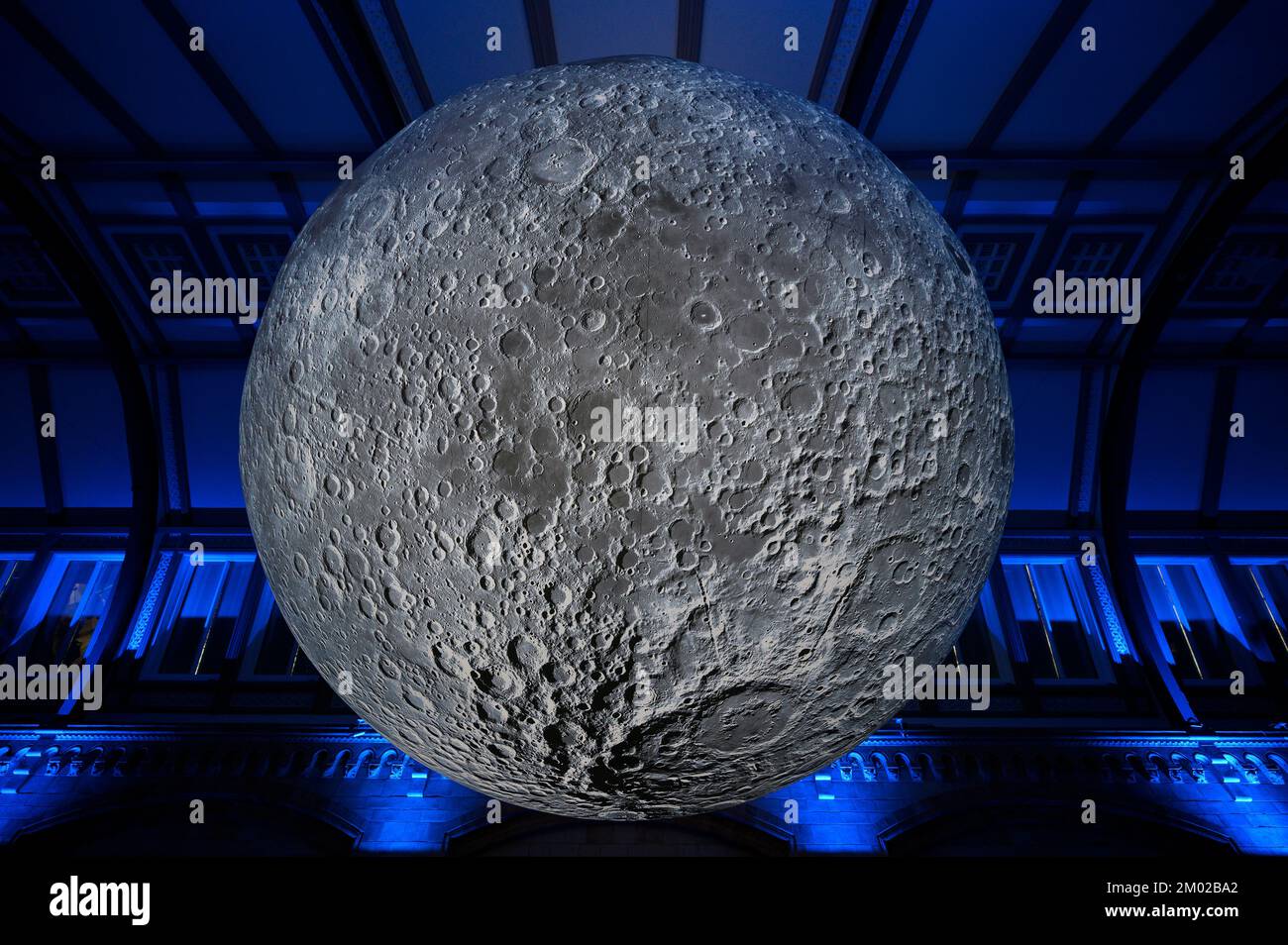 Museum of the Moon at the Natural History Museum in London Stock Photo ...