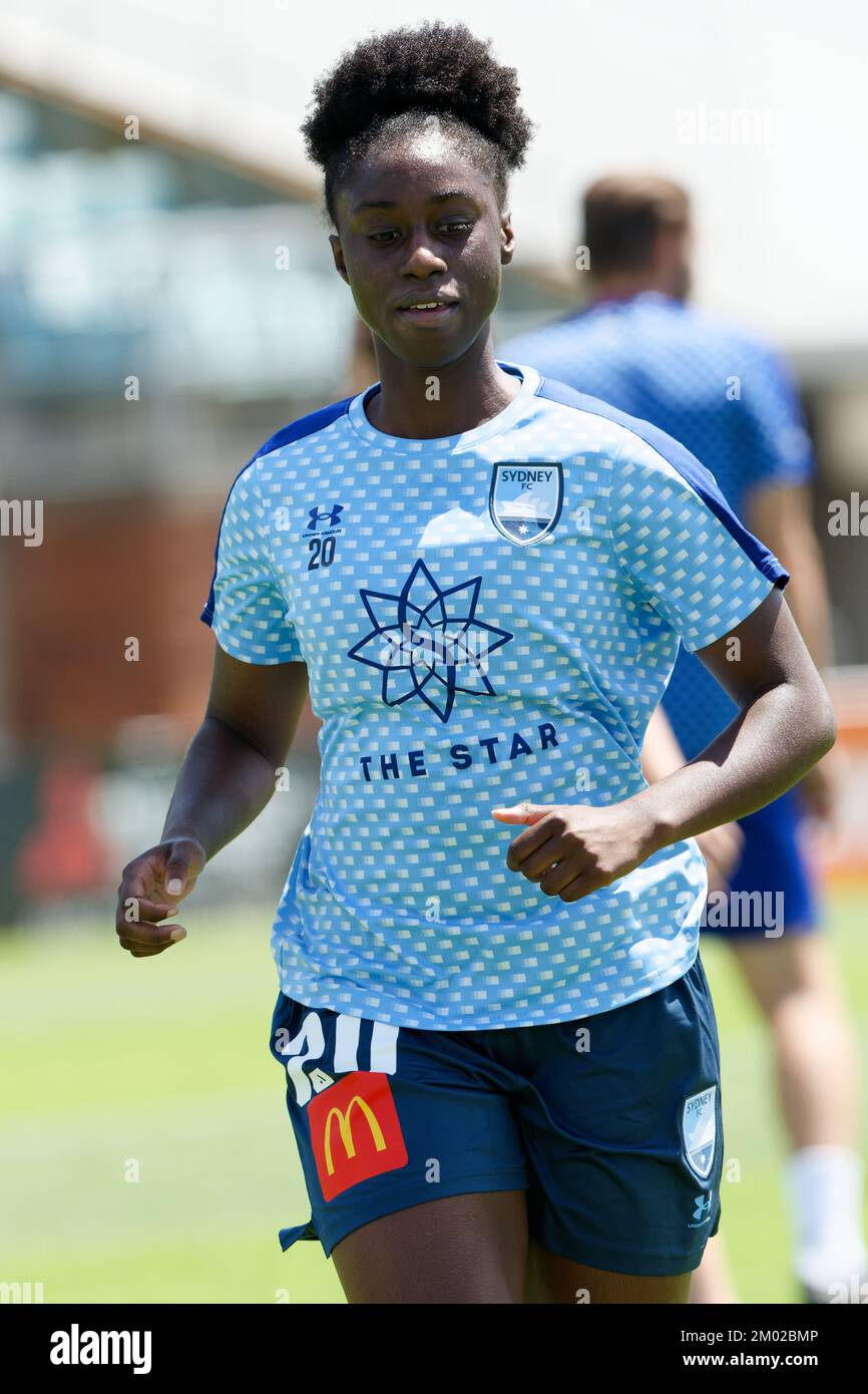 Sydney, Australia. 03rd Dec, 2022. Princess Ibini-Isei of Sydney FC ...