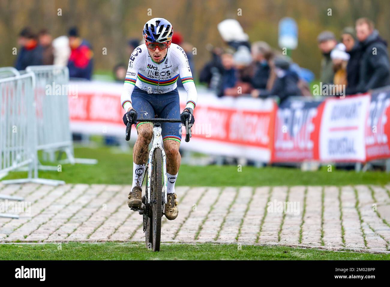 British Thomas Tom Pidcock pictured in action during the men's race of ...