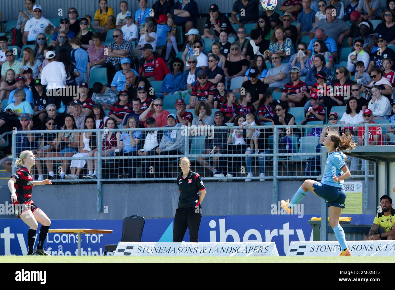 Sydney, Australia. 03rd Dec, 2022. Coach Kat Smith of the Wanderers ...