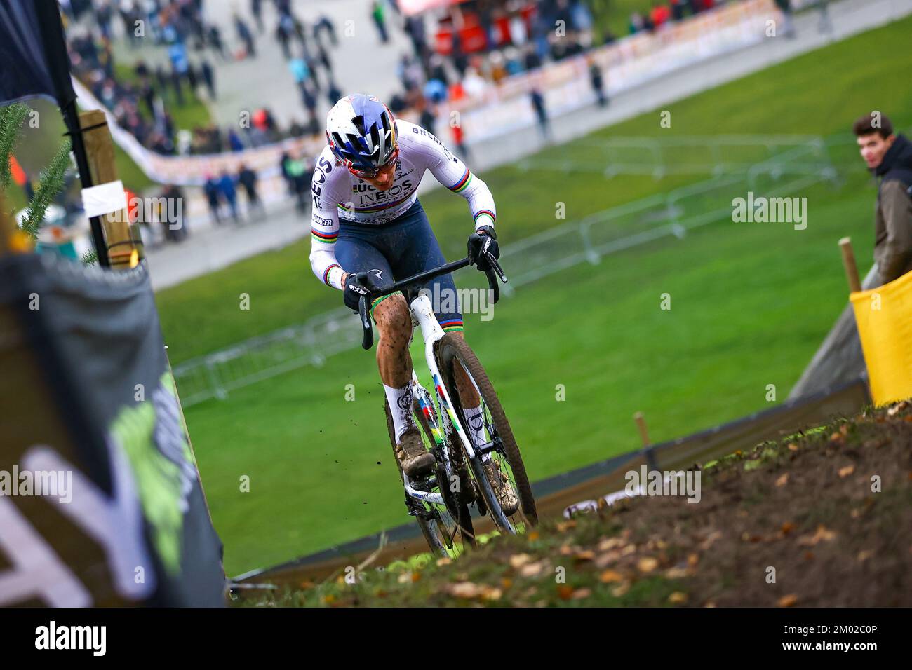 British Thomas Tom Pidcock pictured in action during the men's race of ...
