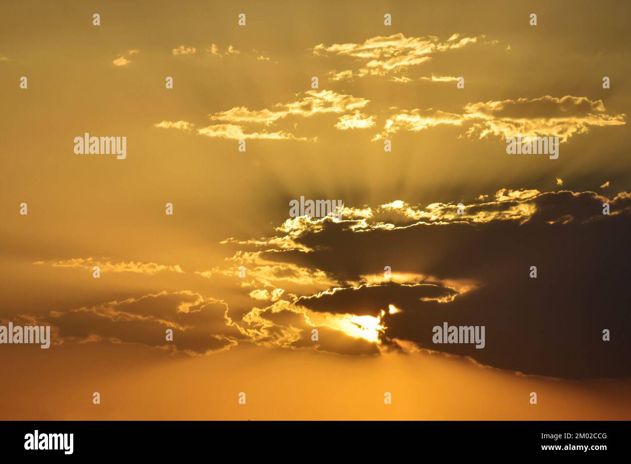 Soft rays sunshine clouds hi-res stock photography and images - Alamy