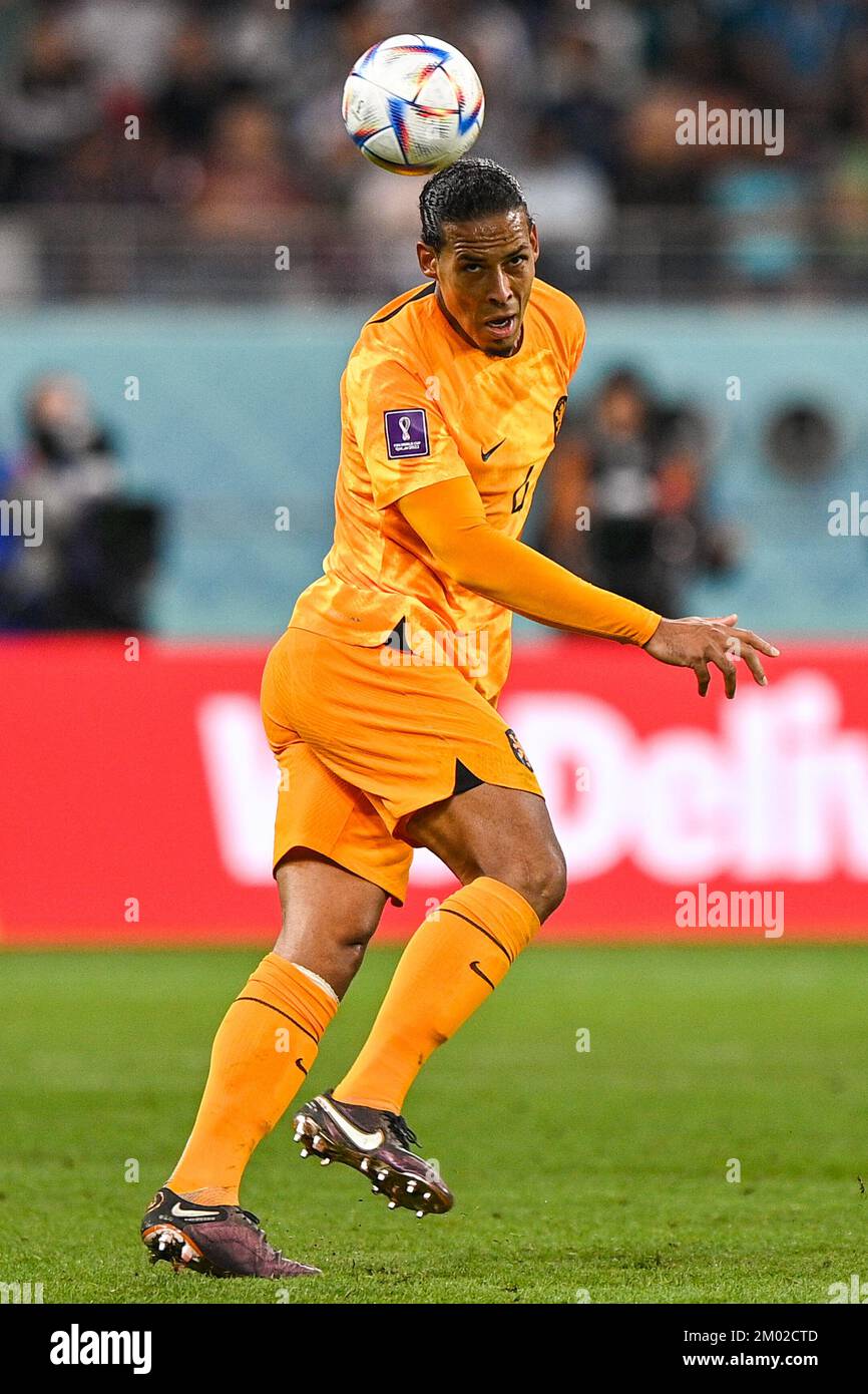 Doha, Qatar. 03rd Dec, 2022. DOHA, QATAR - DECEMBER 3: Virgil van Dijk ...
