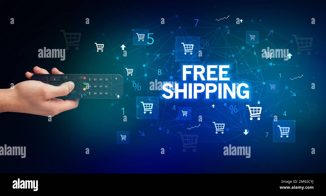 male hand holding wireless peripheral Stock Photo - Alamy