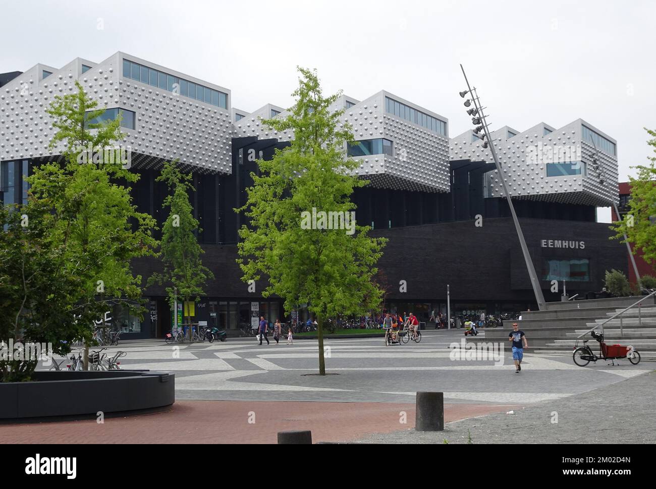 Amersfoort, Netherlands - Jan 5 2017 Eemhuis is a culture house in ...