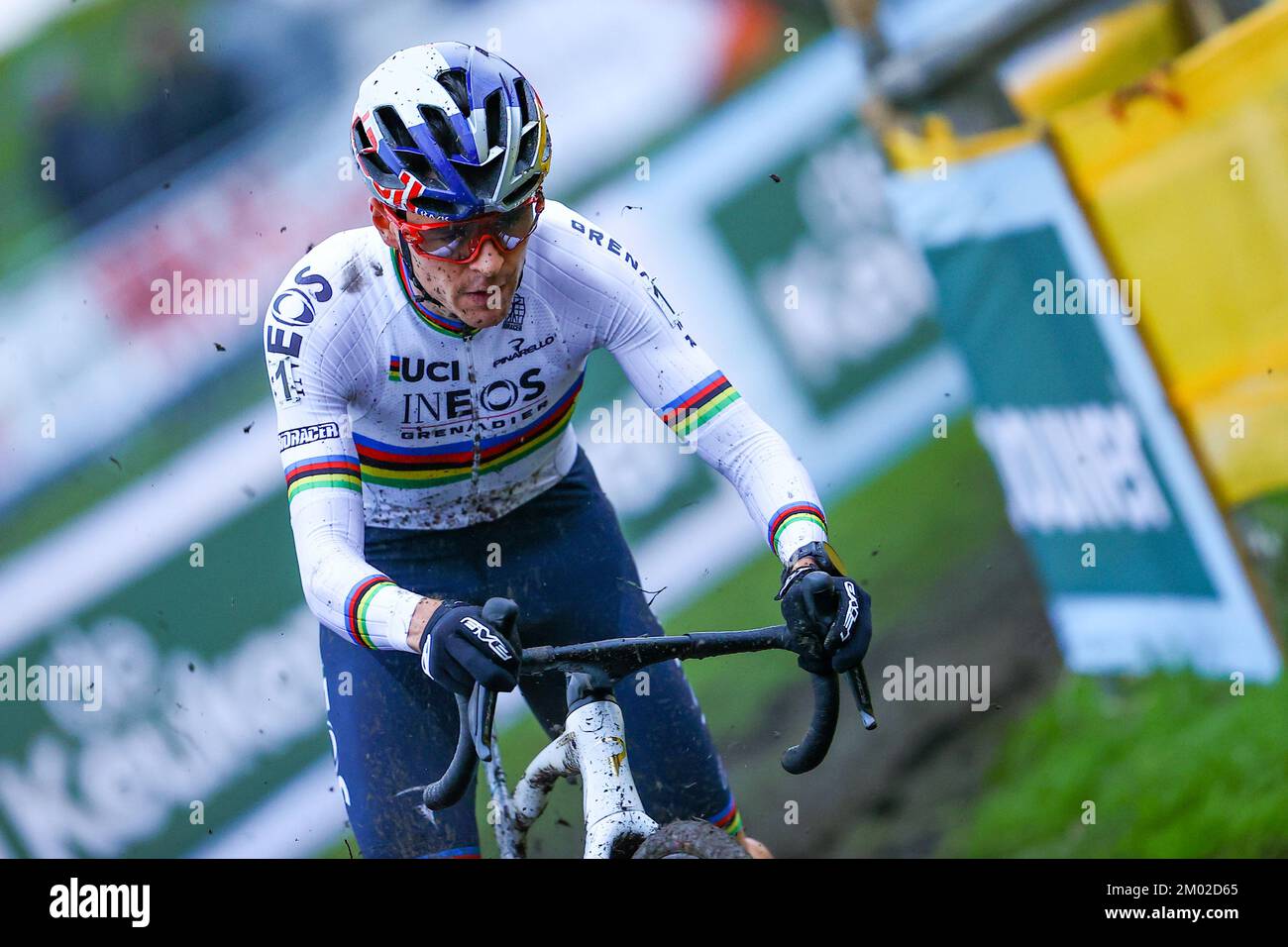 British Thomas Tom Pidcock pictured in action during the men's race of ...