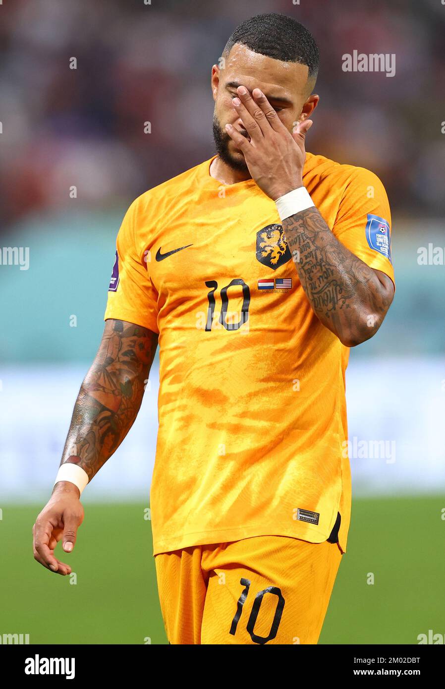 Doha, Qatar. 3rd Dec, 2022. Memphis Depay of Netherlands during the ...