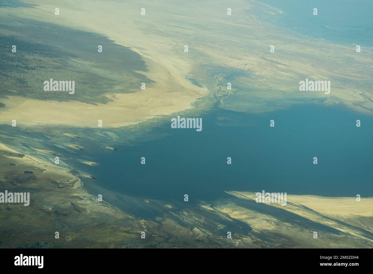 Aerial photography of fields and plains in Tanzania Stock Photo - Alamy