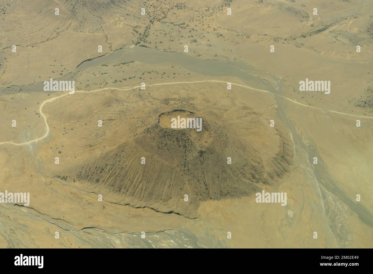 Aerial photography of Volcanoes mountains in Tanzania Stock Photo - Alamy