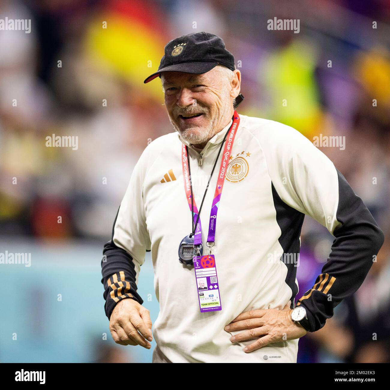 Doha, Qatar. 1st Dec, 2022. Co Trainer Hermann Gerland (Deutschland ...