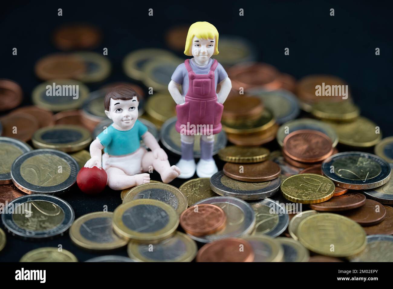 Children cost a lot of money. There is some support from the state ...