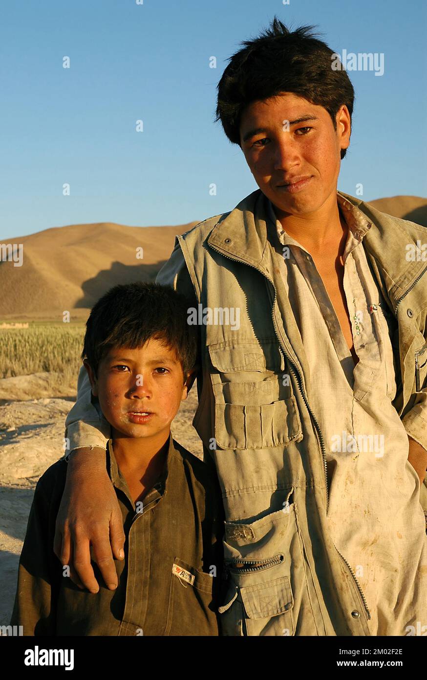 Dowlat Yar, Ghor Province / Afghanistan: Portrait of a young Afghan man ...