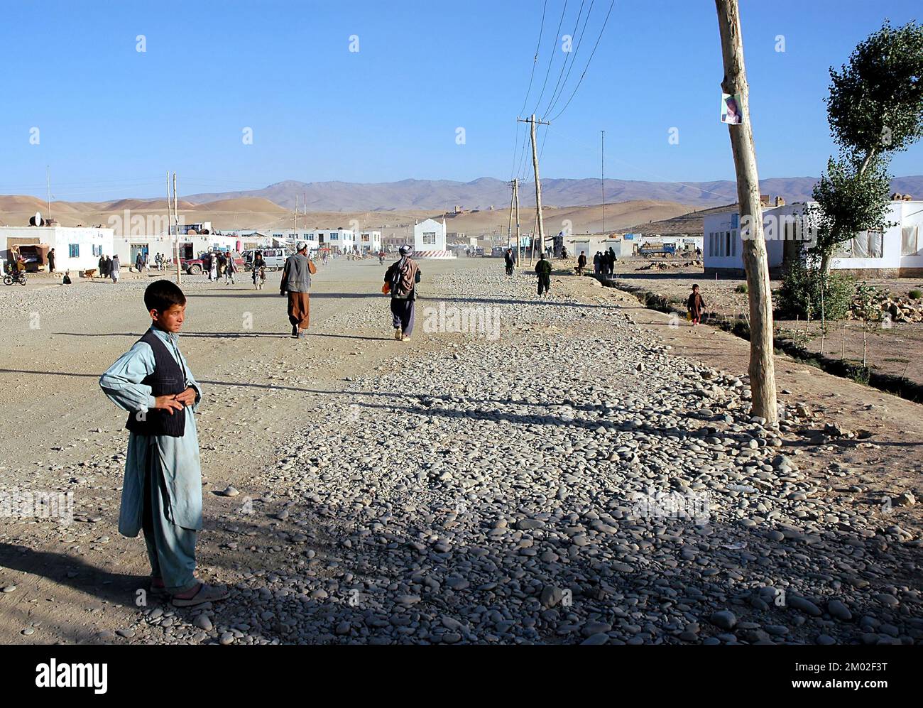 Chaghcharan, Ghor Province / Afghanistan: The main street in ...