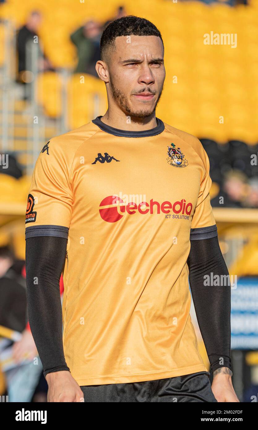 Southport, Merseyside, UK. 3rd December 2022 Jordan Archer, Southport ...