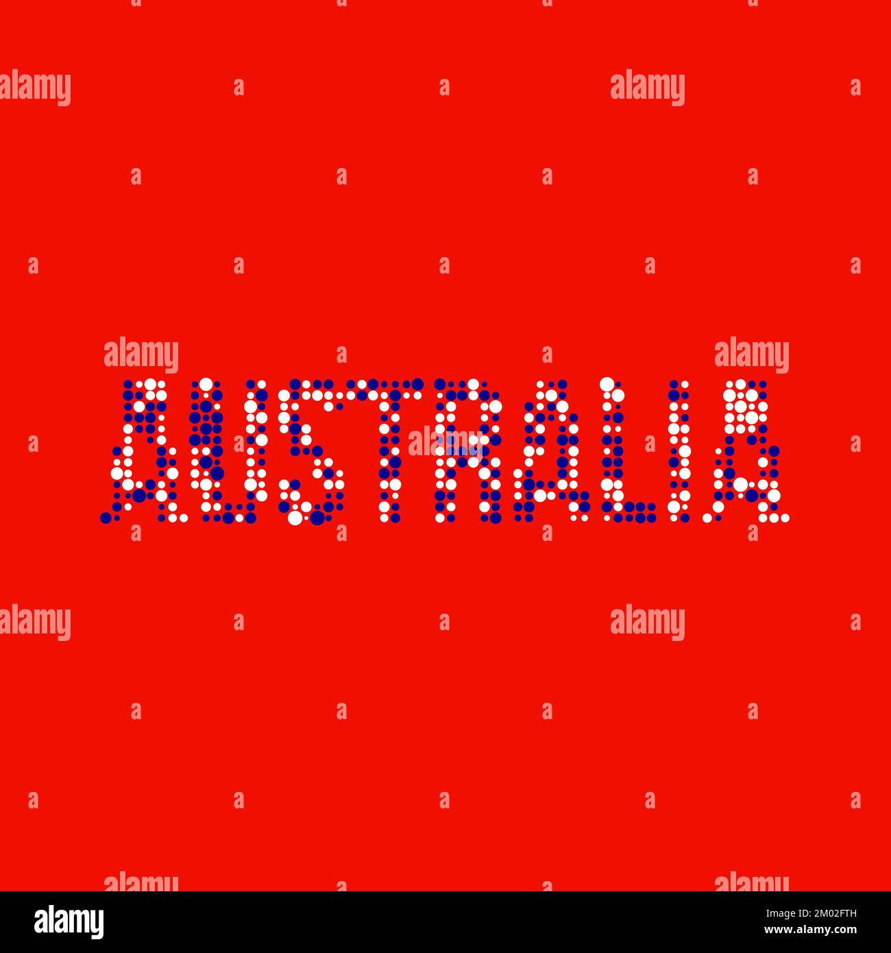 Australia Map Silhouette Pixelated generative pattern illustration ...