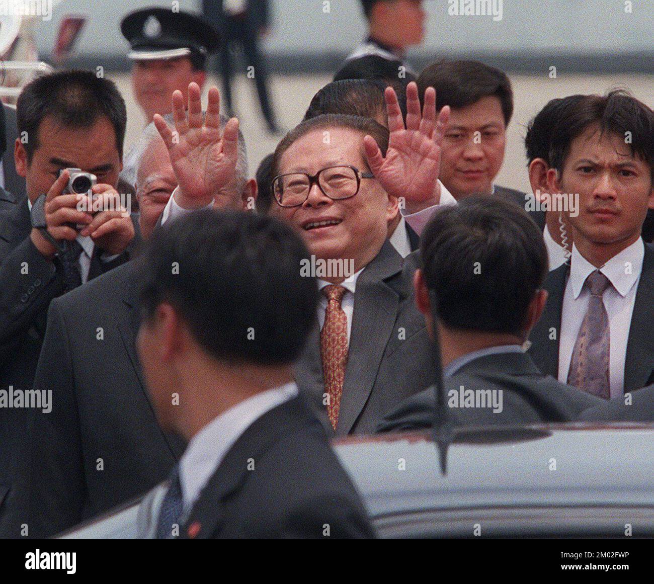 Jiang zemin 2001 hi-res stock photography and images - Alamy