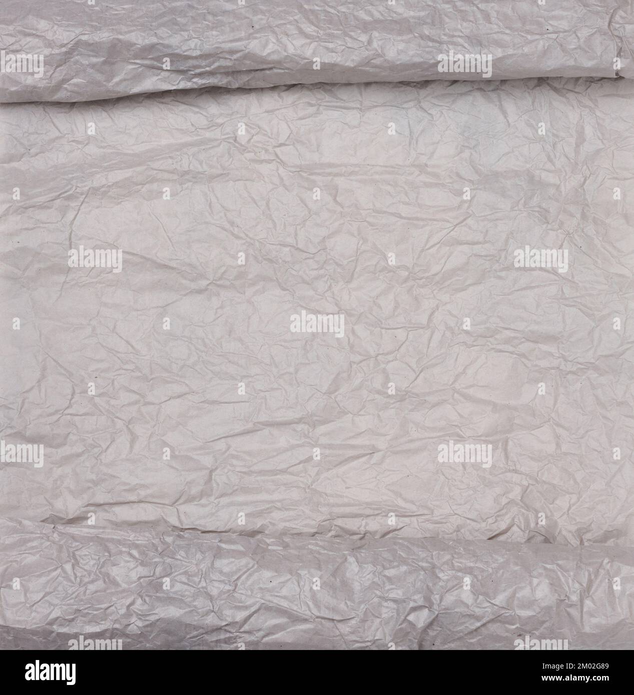 Texture of gray crumpled craft paper, full frame Stock Photo - Alamy