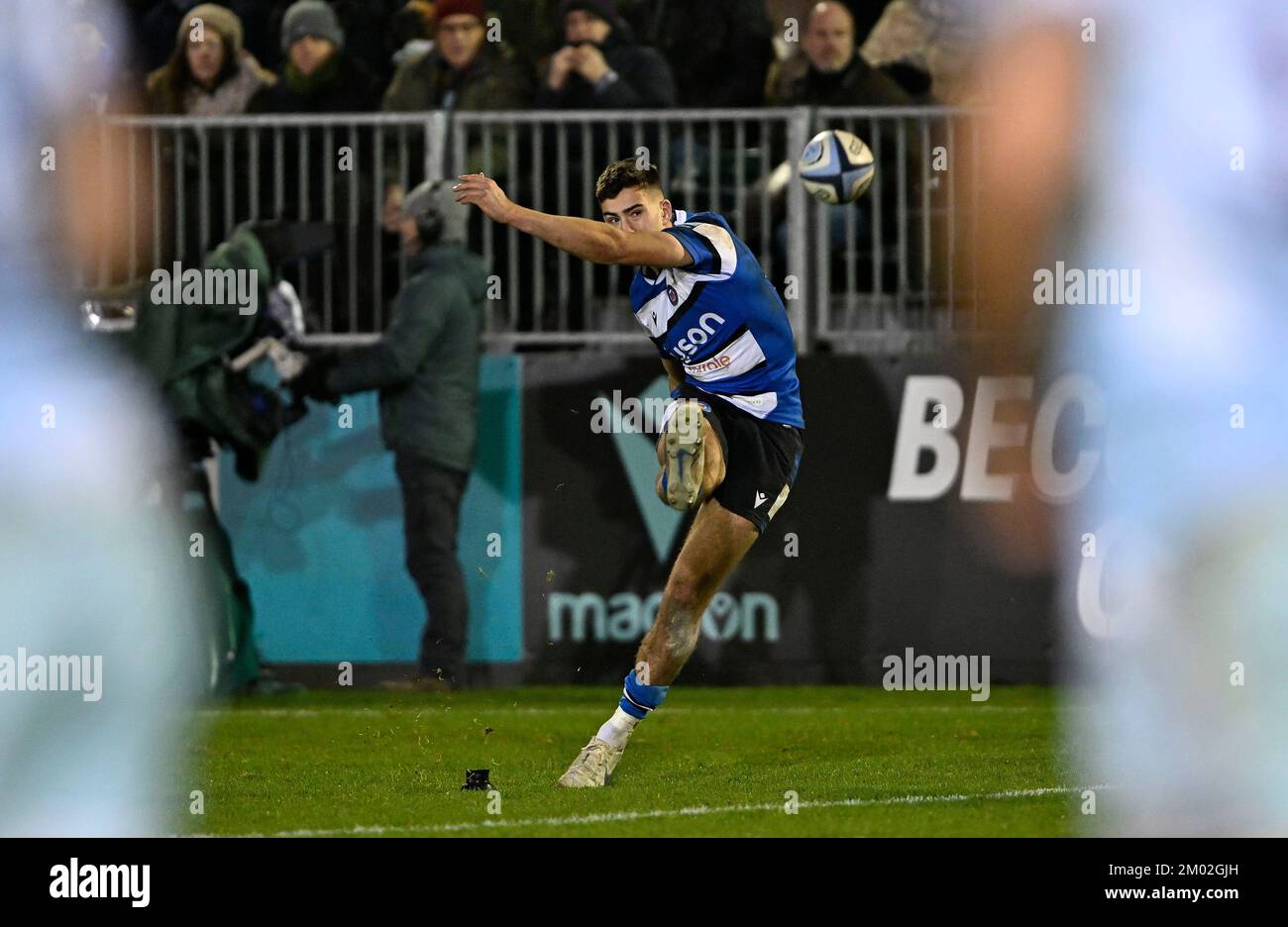 Bath, United Kingdom. 02nd Dec, 2022. Premiership Rugby. Bath V ...