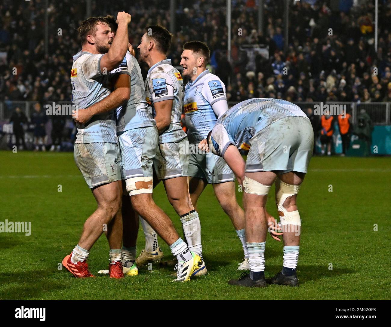 Bath, United Kingdom. 02nd Dec, 2022. Premiership Rugby. Bath V ...