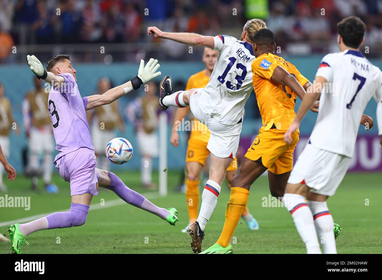 Tim Ream during the FIFA World Cup Qatar 2022 Round of 16 match between ...