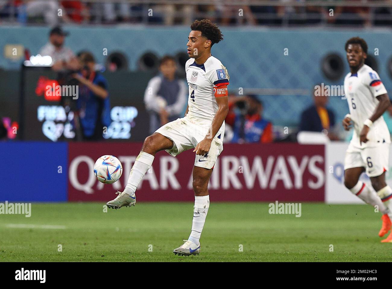 Tyler Adams during the FIFA World Cup Qatar 2022 Round of 16 match ...