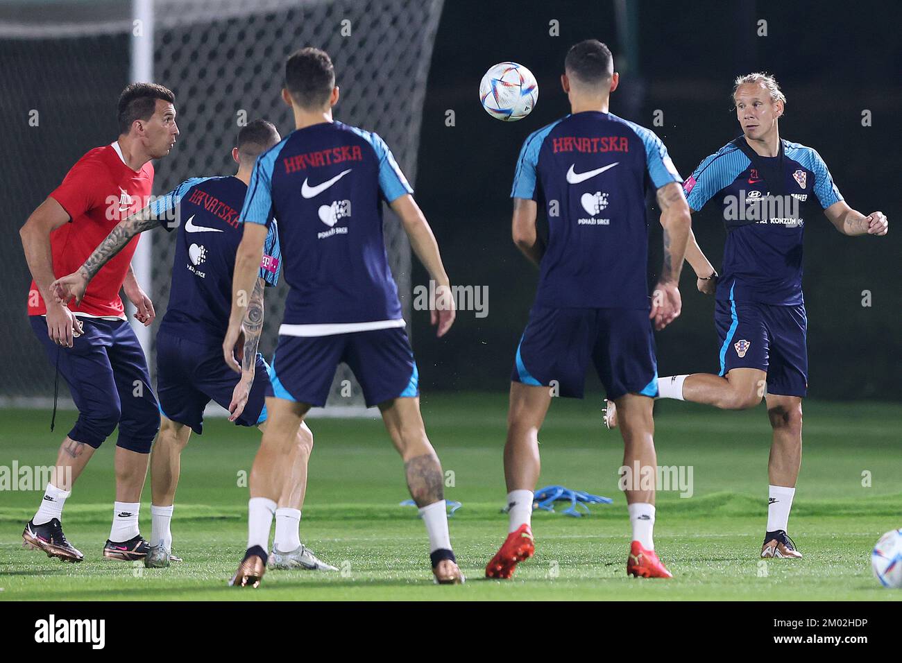 Doha, Qatar. 03rd Dec, 2022. Domagoj Vida of Croatia during Croatia ...