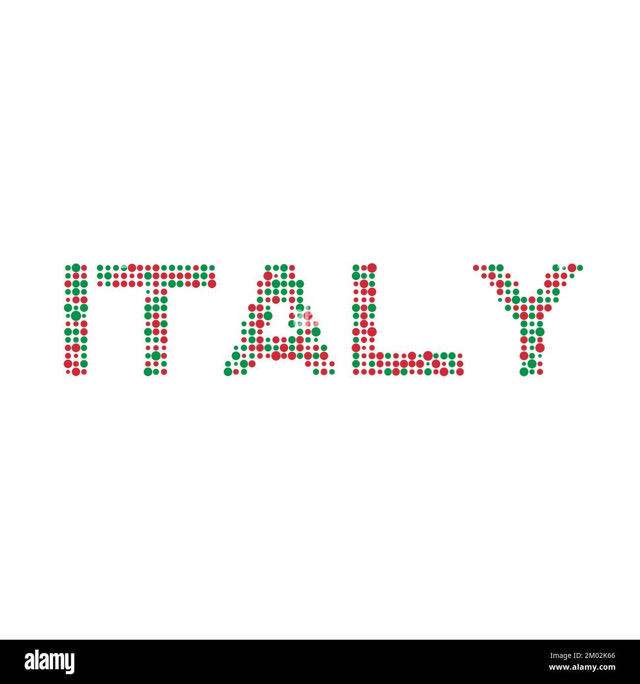 Italy Map Silhouette Pixelated generative pattern illustration Stock ...