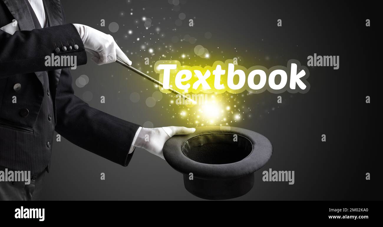 Illusionist is showing magic trick Stock Photo - Alamy