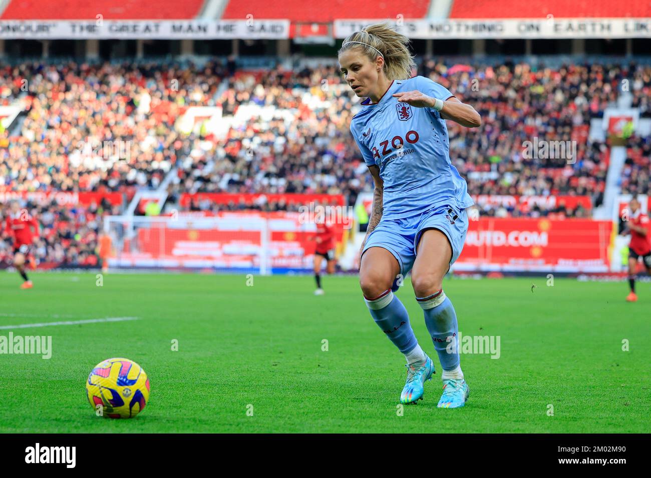 Rachel Daly #8 of Aston Villa in action during The FA Women's Super ...