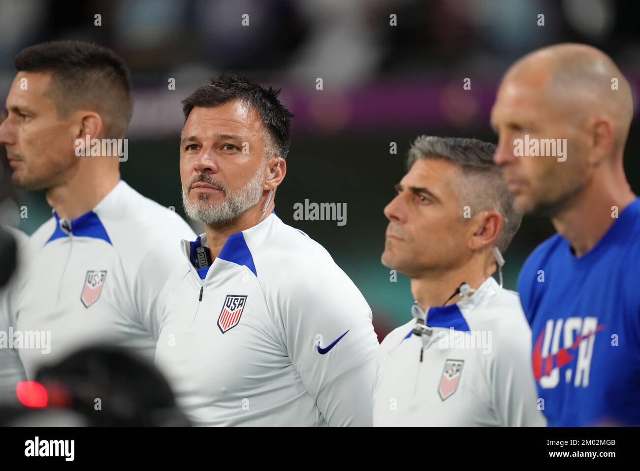 USA assistant manager Anthony Hudson before the FIFA World Cup round of ...