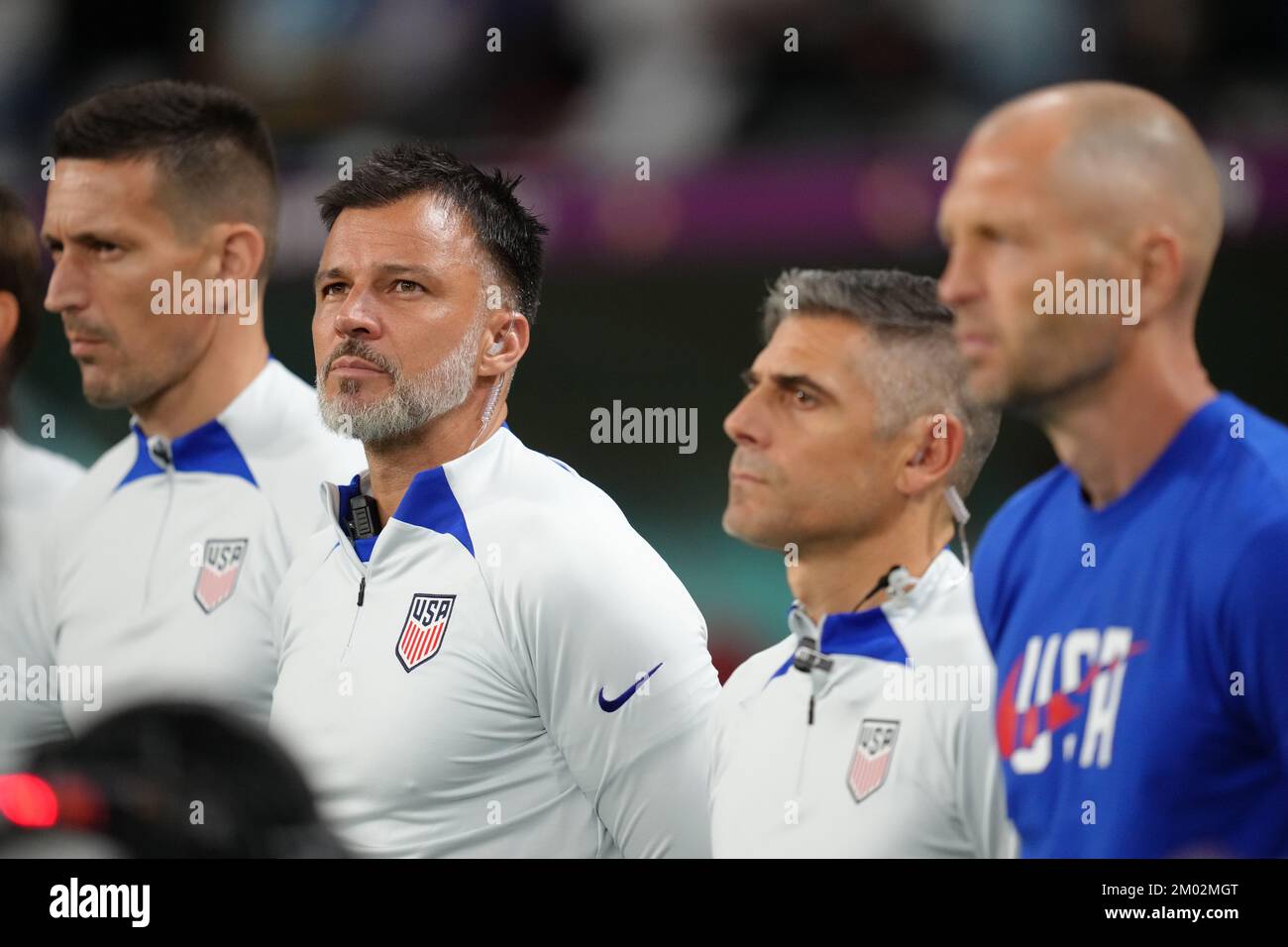 USA assistant manager Anthony Hudson before the FIFA World Cup round of ...