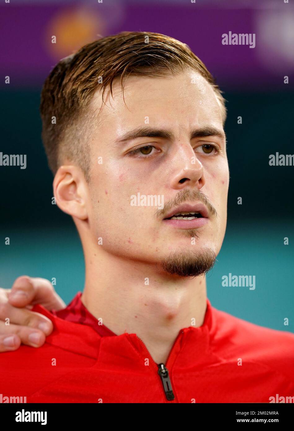 Serbia's Ivan Ilic ahead of the FIFA World Cup Group G match at Stadium ...