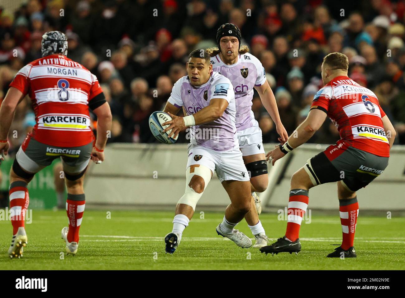 Sam matavesi of northampton saints hi-res stock photography and images ...