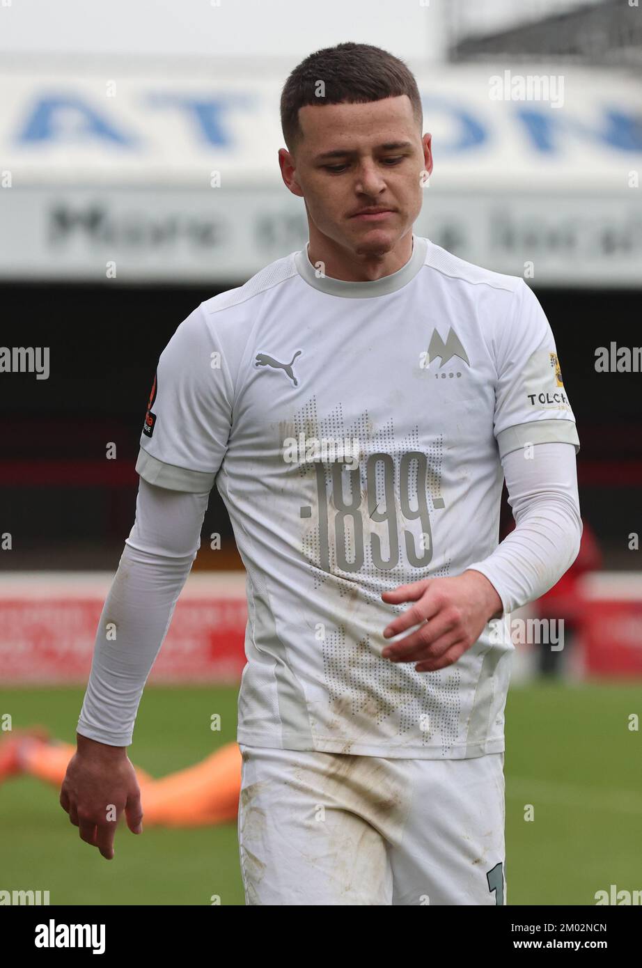 Dagenham, UK. 03rd Dec, 2022. DAGENHAM ENGLAND - DECEMBER 03 : Kieron ...