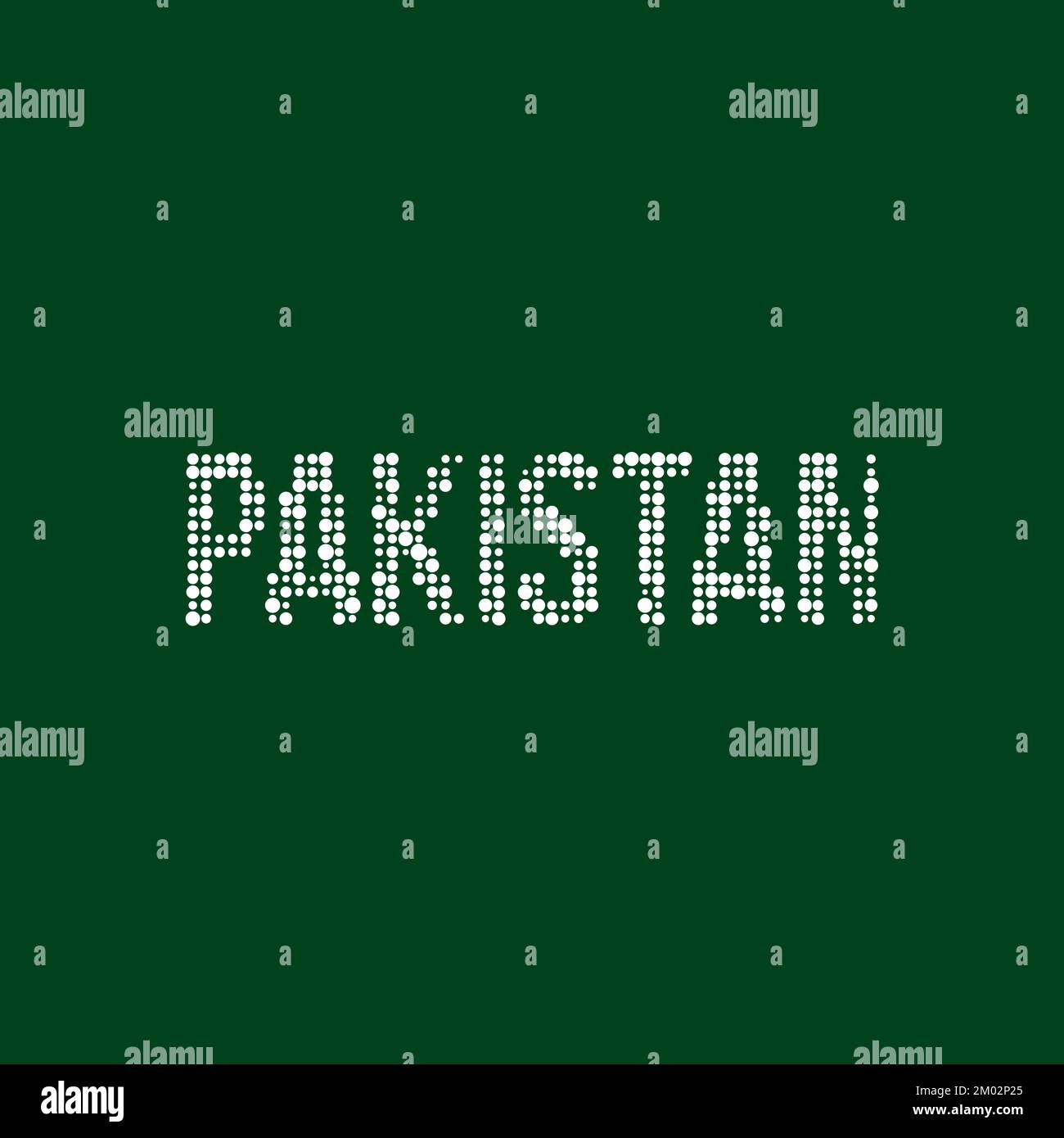 Pakistan Map Silhouette Pixelated generative pattern illustration Stock ...